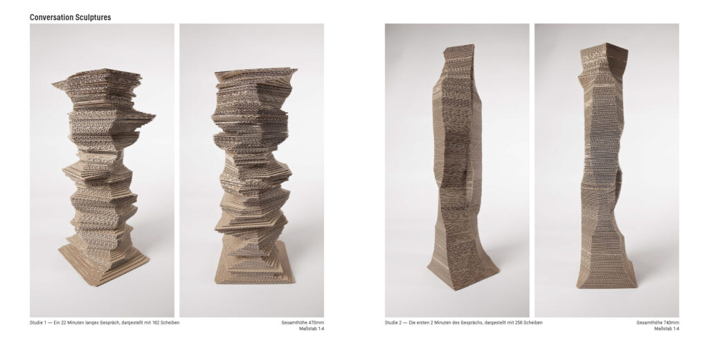 Conversation Sculptures - Frankfurter Akademie für Kommunikation und Design